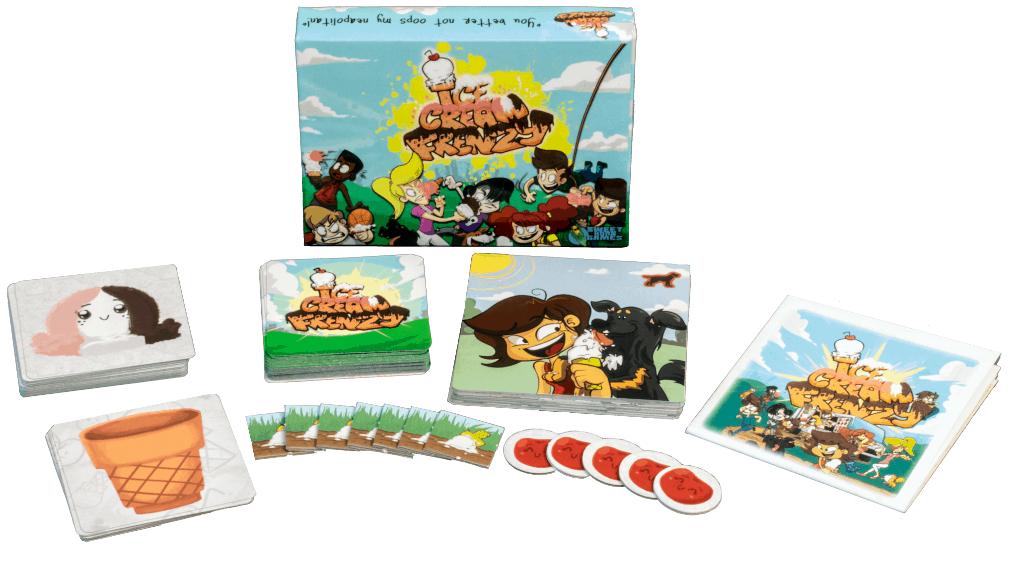 Ice Cream Frenzy - The 2-7 Player Family Card Game - Ice Cream Frenzy